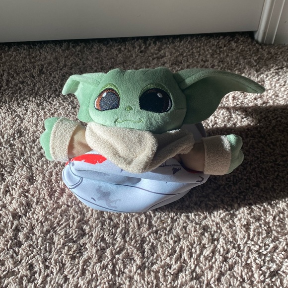 Star Wars | Toys | Stars Wars Baby Yoda Grogu Droid Stuffed Animal ...